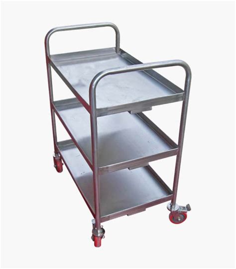 Multi Utility Trolley SS Furniture By Technocraft