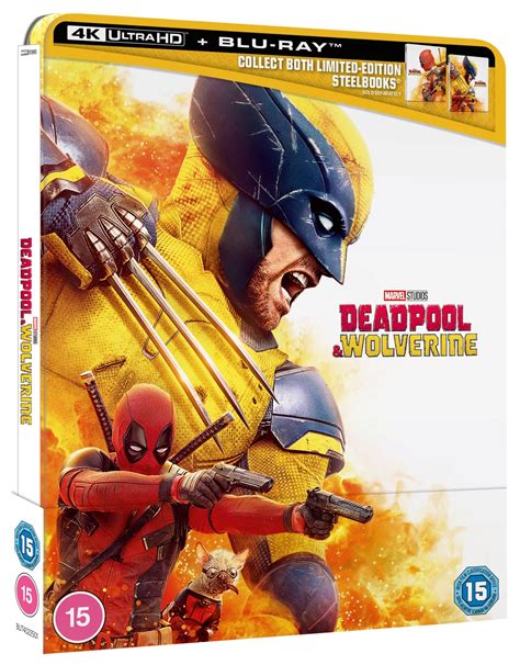 Deadpool And Wolverine Limited Edition 4k Ultra Hd Steelbook 4k Ultra
