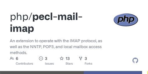 Github Phppecl Mail Imap An Extension To Operate With The Imap Protocol As Well As The Nntp
