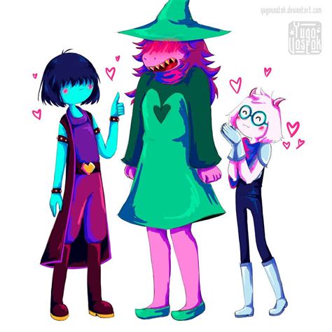 Main Characters 3 Deltarune By Yugovostok Main Characters Lgbt