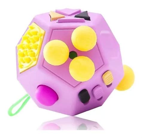 Juguete Inquieto Para Descomprimir Dados En Forma De Cubo De Color Rosa Mercadolibre