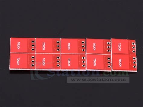 10pcs Ttp223 Capacitive Touch Switch Touching Button Key Switch Module