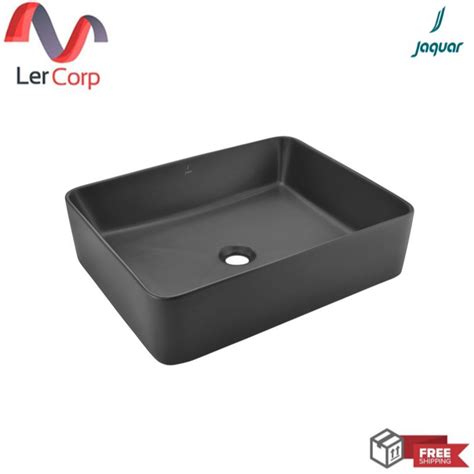Jaquar Jds Blm 25907n อ่างล้างหน้าวางบนเคาน์เตอร์ รุ่น Jdr สี Black