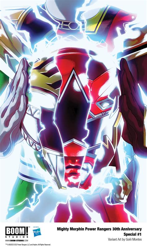 Mighty Morphin Power Rangers Th Anniversary Special Announcement Boom Studios