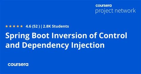 Spring Boot Inversion Of Control And Dependency Injection Coursya