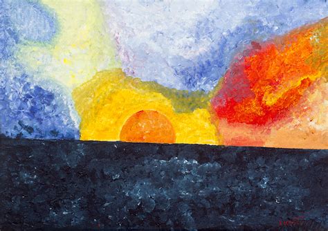 Luka Koščak ‘horizonti 16 Ulje Na Platnu 50×70 Cm Zagrebački Likovni Umjetnici