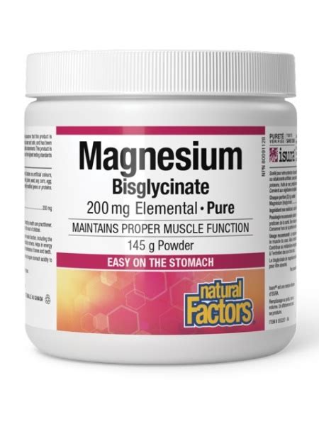 Magnezijum Bisglicinat 200mg 145g Praška
