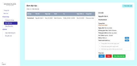 Github Khanhworktimewedding Management System