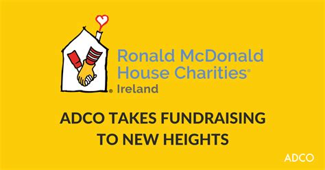 Ronald Mcdonald House Adco Takes Fundraising To New Heights Adco