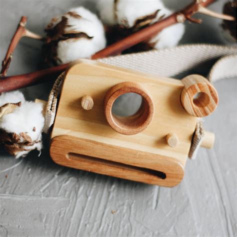 Kayu Polaroid Camera Wooden Toys Wooden Camera Wooden Camera