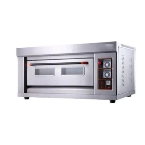 Electric Pizza Oven 1 Deck 2 Tray With Stone AJE Emporium