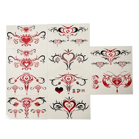 20 Womb Tattoo Sticker Juwariahenid