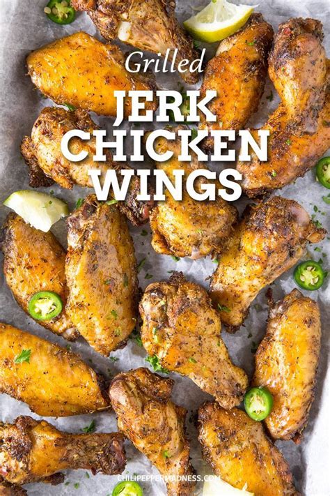 Grilled Jerk Chicken Wings Artofit