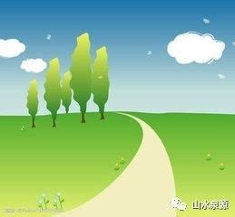 弯弯曲曲的小路绘画 弯弯的小路美术作业 第2页 大山谷图库