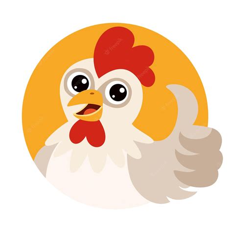 Premium Vector Cartoon Drawing Of A Chicken Character