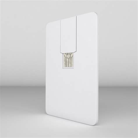 Premium Photo Flash Memory Right View With White Background