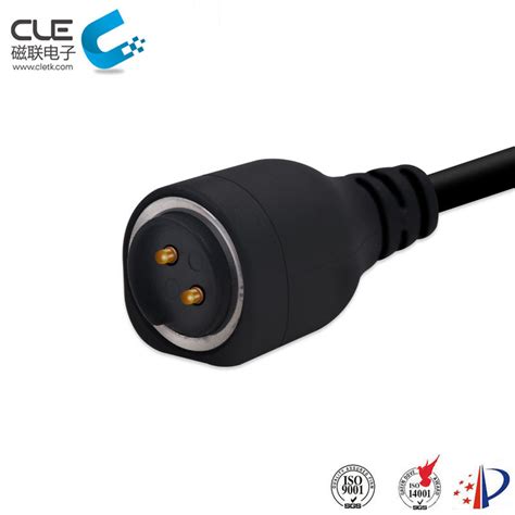 cle 2pin magnetic pogo pin usb connector for smart watch