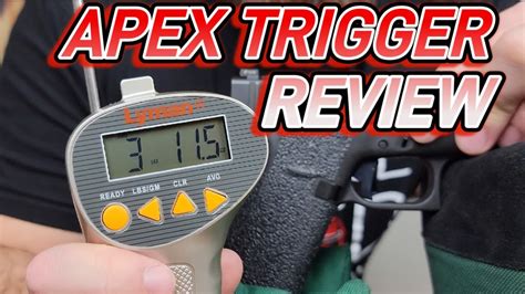 Apex Trigger For Glock 43x Review Youtube
