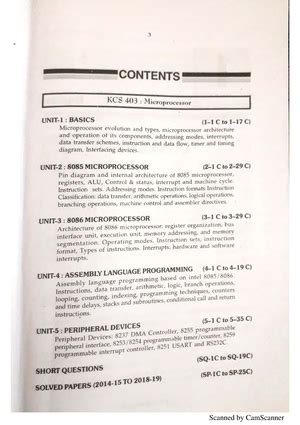 Microprocessor All Unit Notes Microprocessor Interfacing Studocu