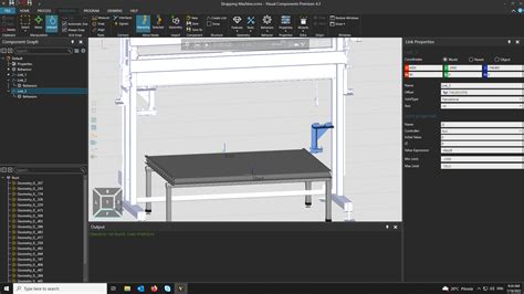 Add Multiple Joint Type To A Link Component Modeling Visual Components The Simulation