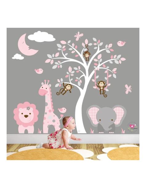 Vinilo Decorativo Cuarto Bebe NiÑa