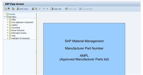 青蛙sap分享 Froggys Sap Sharing Material Management Mpn Ampl Approved Manufacturer Parts List