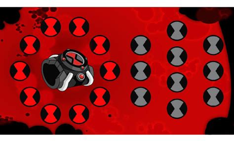 Ben 10 Omnitrix Red
