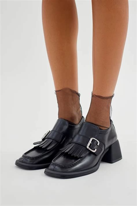 Vagabond Shoemakers Ansie Buckle Heeled Loafer Urban Outfitters