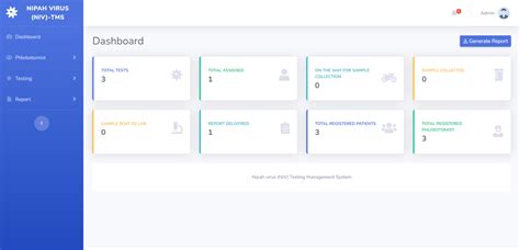 Nipah Virus Niv Testing Management System Using Php And Mysql