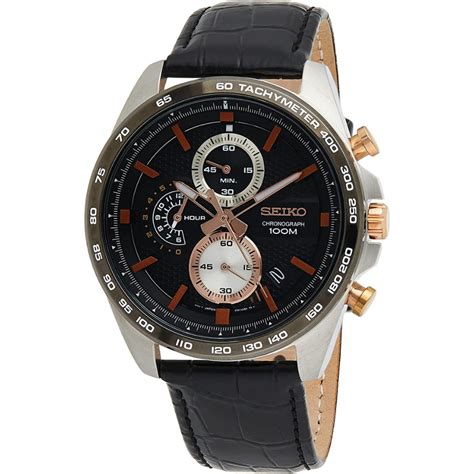 Montre chronographe Seiko pour homme SSB265P1 montre chronographe à
