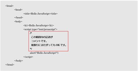 Script Script コメント