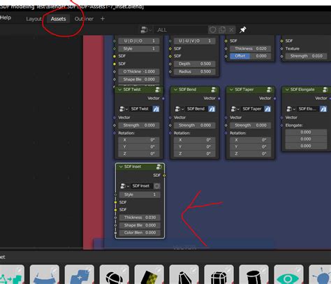Sdf Presets For Geometry Nodes By Jintat Released Scripts And
