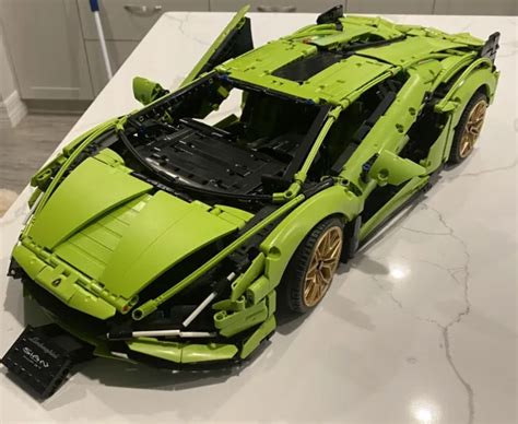 Lego Technic Lamborghini Sian Fkp 37 Complete Box And Instructions