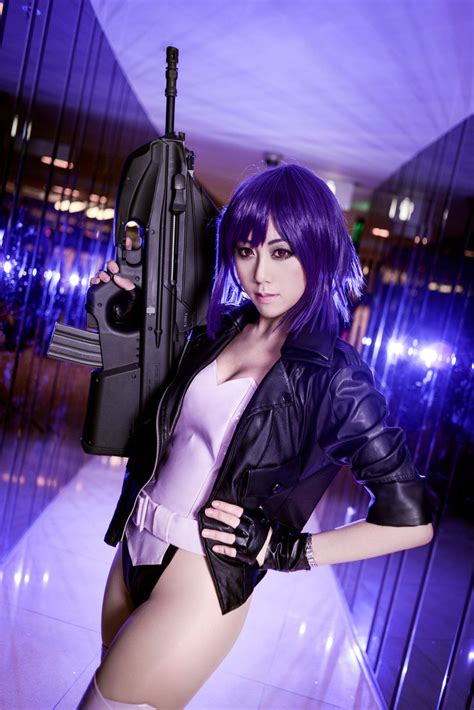 The Ghost In The Shell Motoko Kusanagi By Teninania On Deviantart