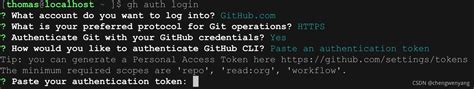 Github的token使用方法github Token Csdn博客
