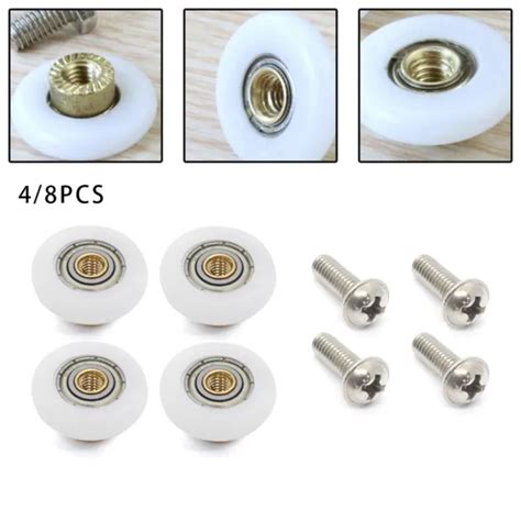 POULIE PORTE ROULEAUX Bain Douche Pi Ce 19mm Roue Diam Tre Laiton