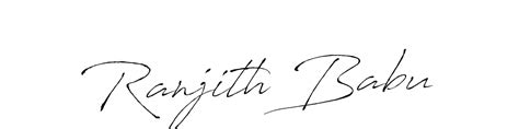 86 Ranjith Babu Name Signature Style Ideas Unique Autograph