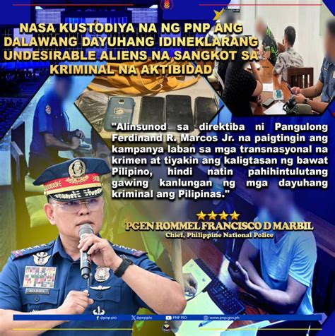 Philippine - NASA KUSTODIYA NA NG PNP ANG DALAWANG DAYUHANG ...