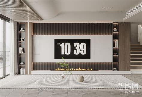 Modern Tv Wall 3d Model Download Model Id827440026 1miba