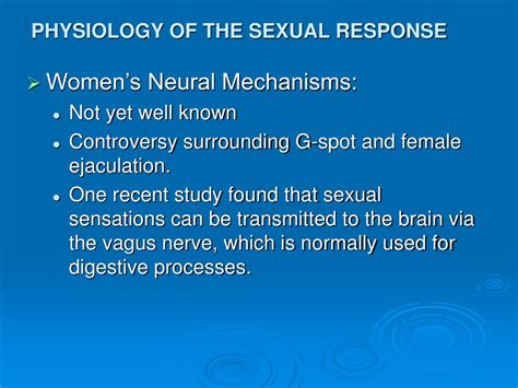 PPT PHYSIOLOGY OF THE SEXUAL RESPONSE PowerPoint Presentation Free Download ID