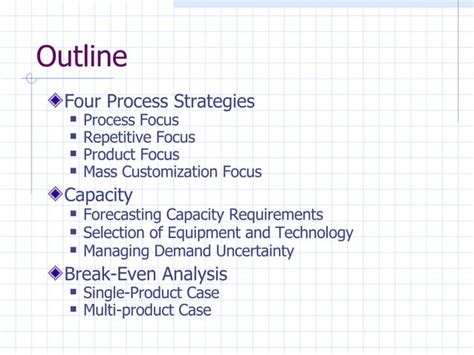 Process Capacity PPT Business Business And Finance