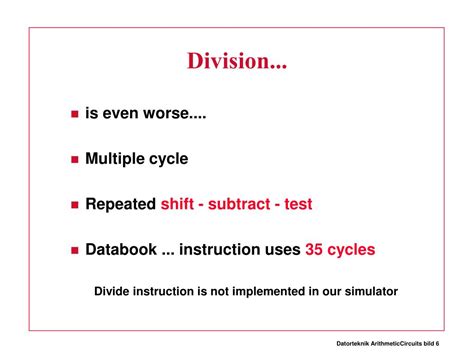 PPT Computer Arithmetic PowerPoint Presentation Free Download ID 5443704