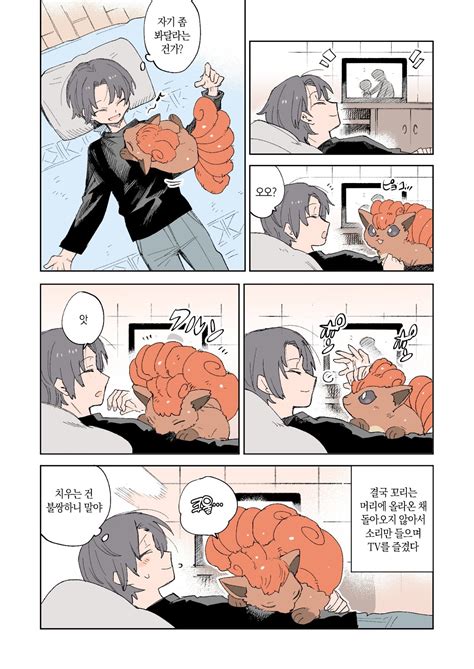 더쿠 포켓몬 일상 만화 식스테일 