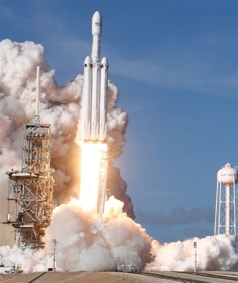 World Watches As Spacex Launches Falcon Heavy In Spectacular Liftoff