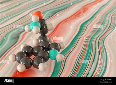 Tryptophan L Tryptophan Trp W Amino Acid Molecule 3d Rendering