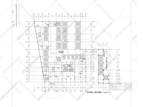 高层写字楼建筑设计图，高层商住楼施工图，多层楼施工图，高层全套设计施工图，节点大样图cad施工图下载 Id108413861 建e施工图
