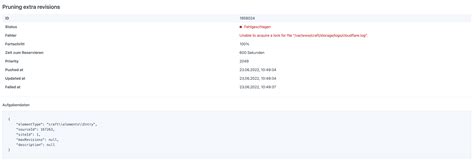 Fails At Pruning Extra Revisions · Issue 6859 · Craftcmscms · Github