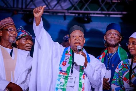 Adamu Abdullahi Emerges Apc National Chairman