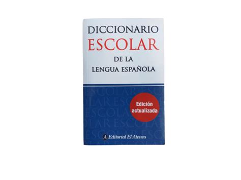 Diccionario Escolar De La Lengua Española Papelería Trazos