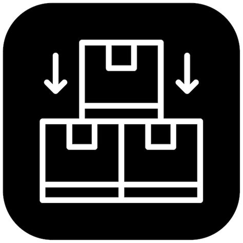 Premium Vector Package Import Vector Illustration